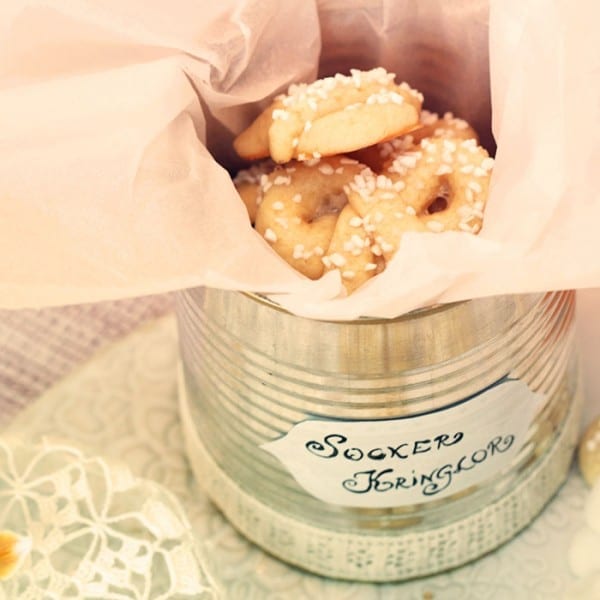 Sockerkringlor i spetsburk - Diy Sweden