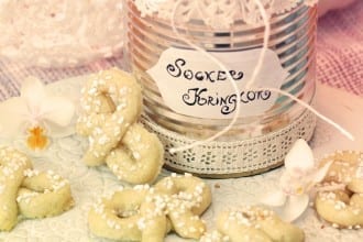 Sockerkringlor i spetsburk - Diy Sweden