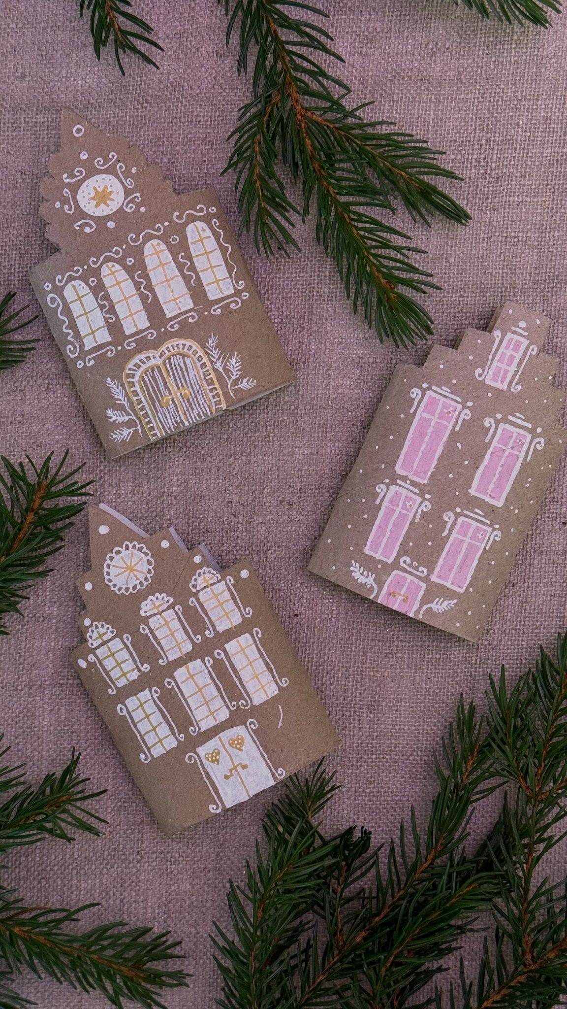 Julpyssel toarullar - Diy Sweden