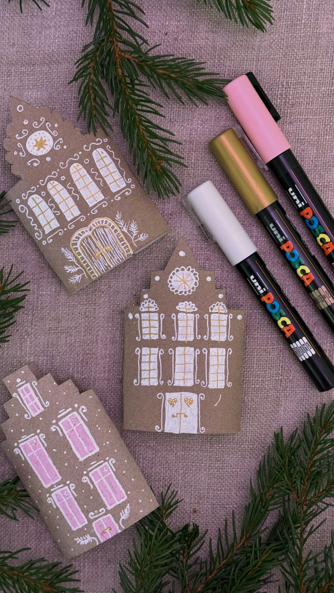 Julpyssel toarullar - Diy Sweden